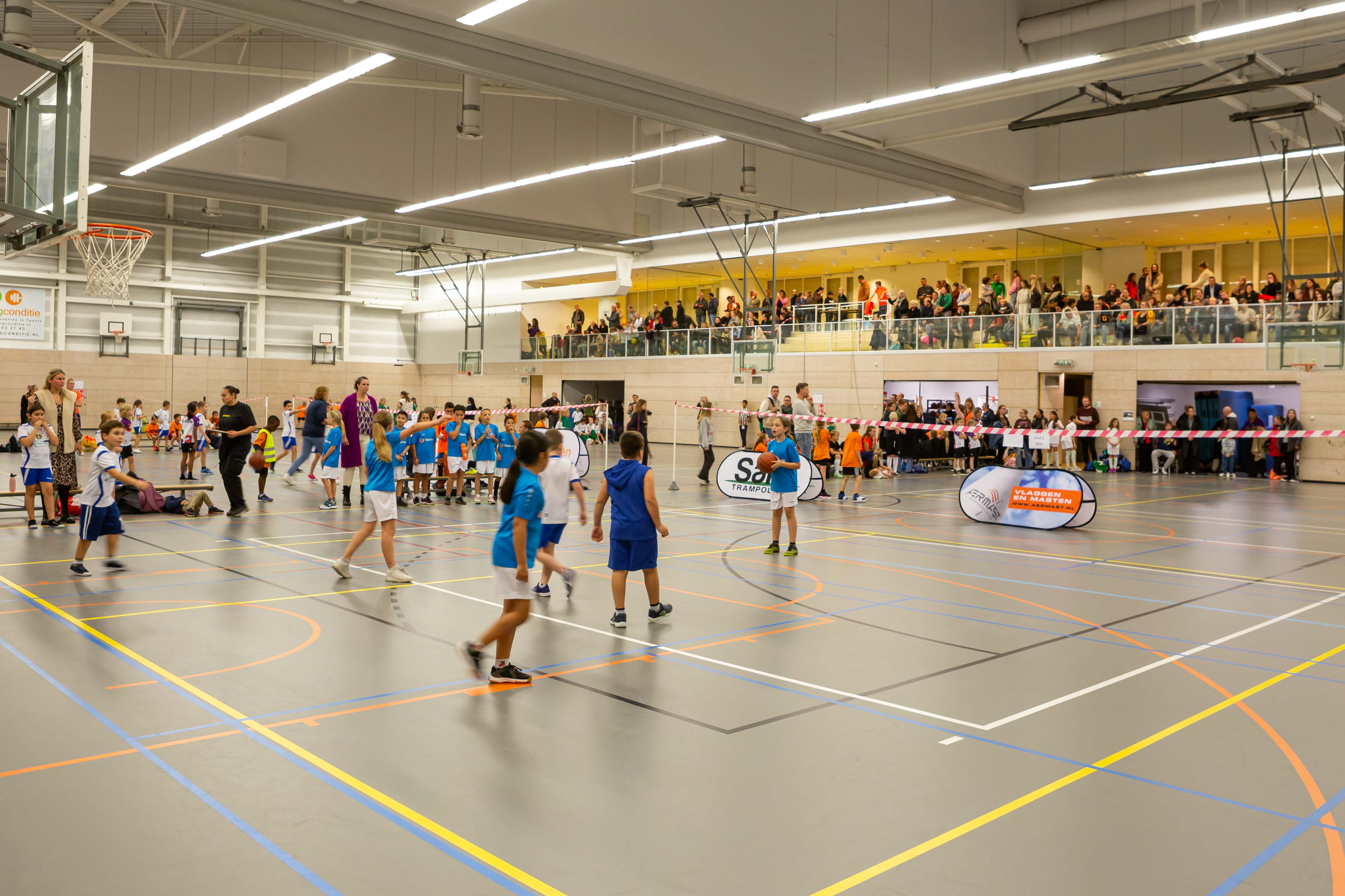 Schoolbasketbaltoernooi 2023 - Sportbedrijf Almelo